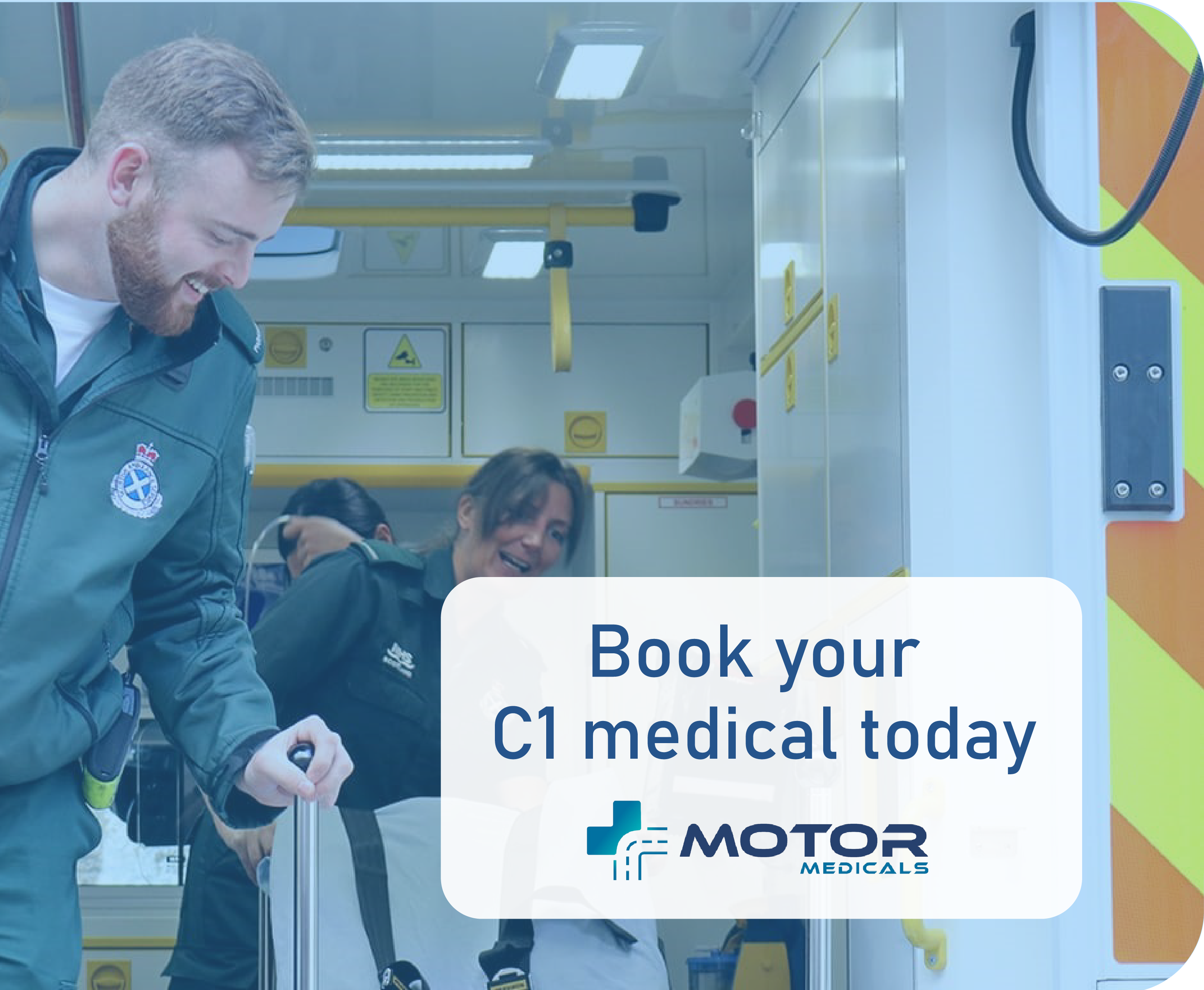 C1/ Paramedic Medical For Only £47. Motor Medicals Ltd