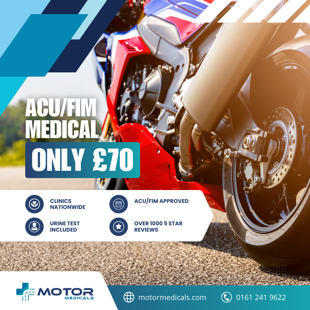 ACU/FIM Medicals Only £70 | MM